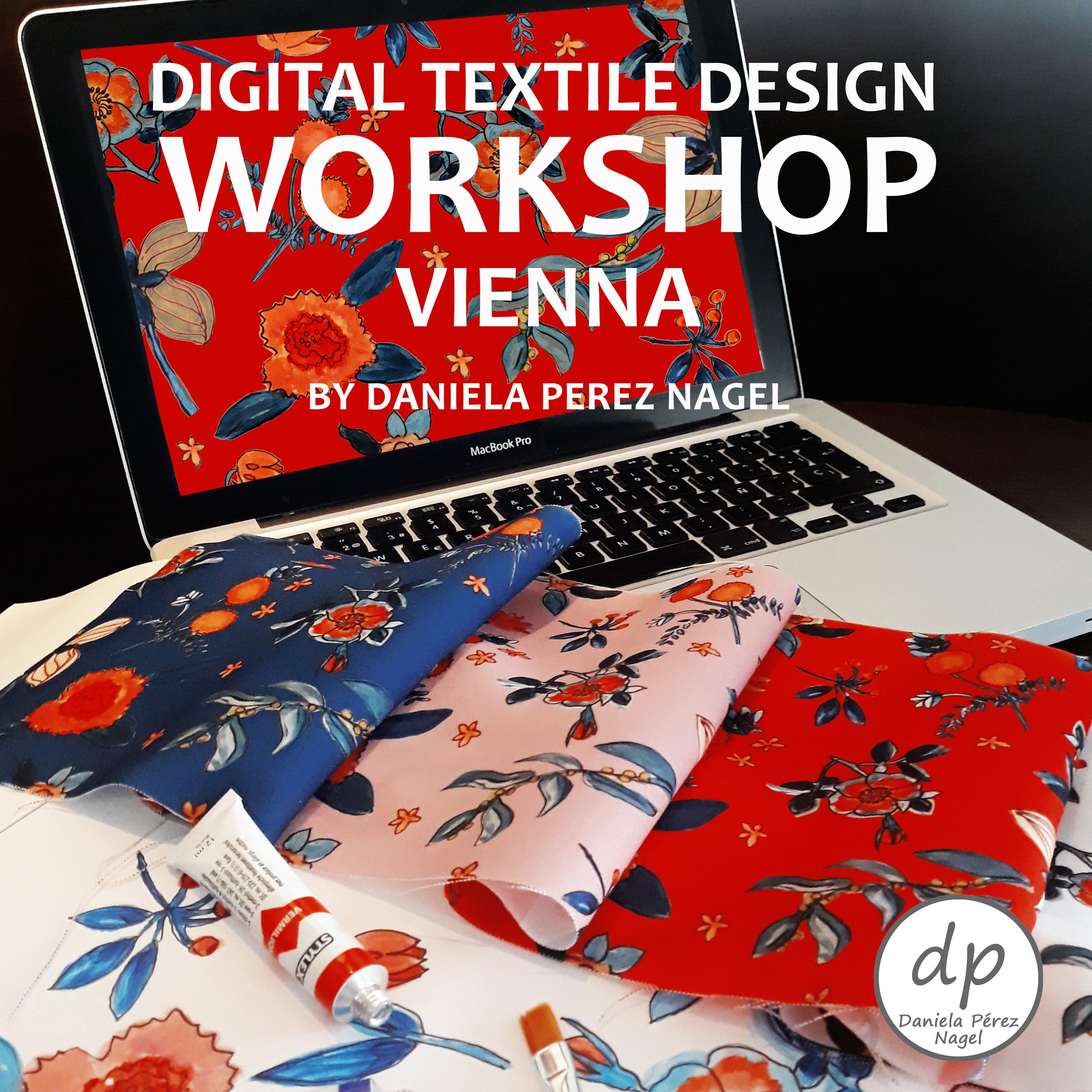 Digital Textile Design Workshop in Vienna – Daniela Pérez Nagel